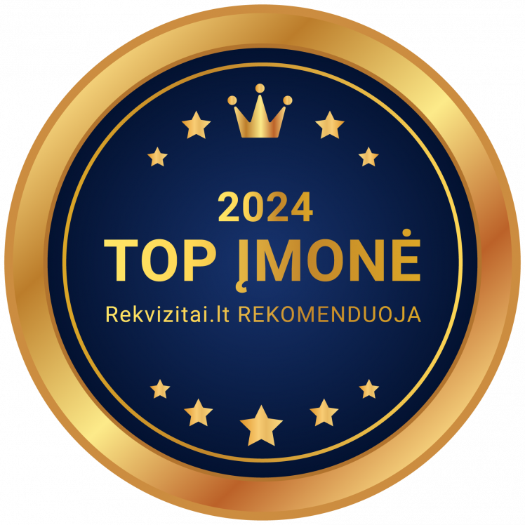 TOP įmonės 2024. Rekvizitai.lt